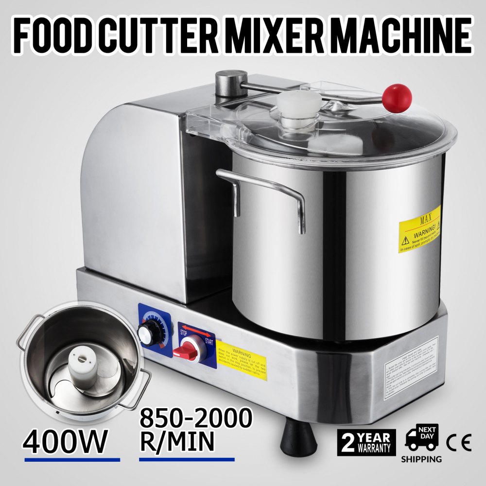 Tischkutter Küchenkutter Kutter Küchenmaschine Küchencutter 6 L ...
