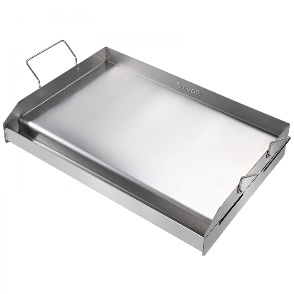 VEVOR Grillplatte 430 Edelstahl 58,7 x 39,5 x 9,9 cm - Universal ...