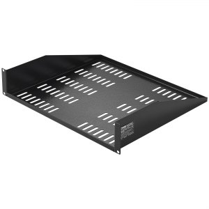 VEVOR 2U Fachboden Serverschrank 406mm Tiefe Netzwerkschrank Server ...