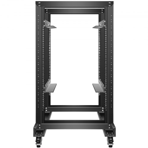 VEVOR Open Frame Server Rack, Netzwerk Rack 48,8 cm (19 Zoll)，Open ...