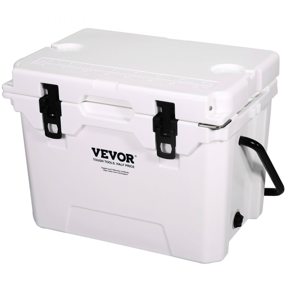 VEVOR Nevera Rígida Portátil 23,7 L 20-25 Latas Nevera de Plástico ...