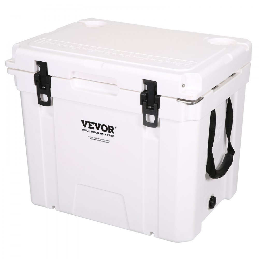 VEVOR Nevera Rígida Portátil 42,6 L 40-45 Latas Nevera de Plástico ...