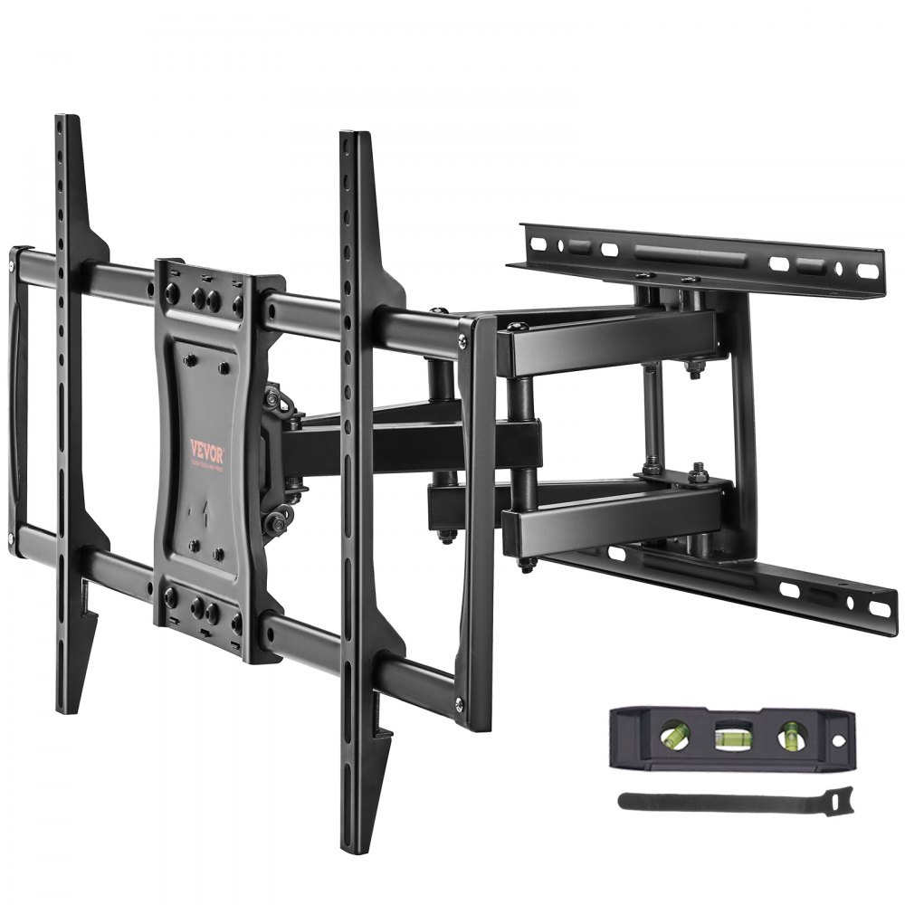 VEVOR Support Mural TV pour Écrans 37-75 pouces Jusqu'à 60 kg Fixation ...