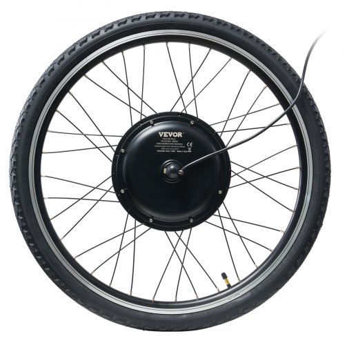 Gift Pack VEVOR Kit Moteur de Moyeu Roue de Vélo Électrique 1000 W 48 V ...