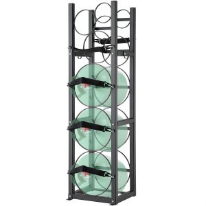 VEVOR Rack Bouteille de Gaz, Capacité 3x13,6 kg et 3 Autres Petits ...