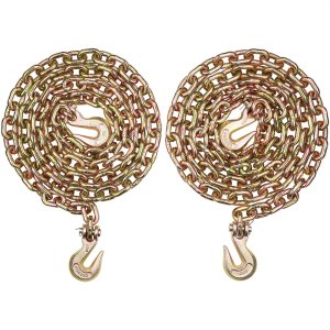 VEVOR Chaîne de Reliure de Remorquage avec Crochets à Chape Lot de 2 ...