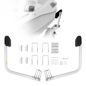 VEVOR Guide con Ruote per Rimorchio per Barca 53,5cm Larghezza ...