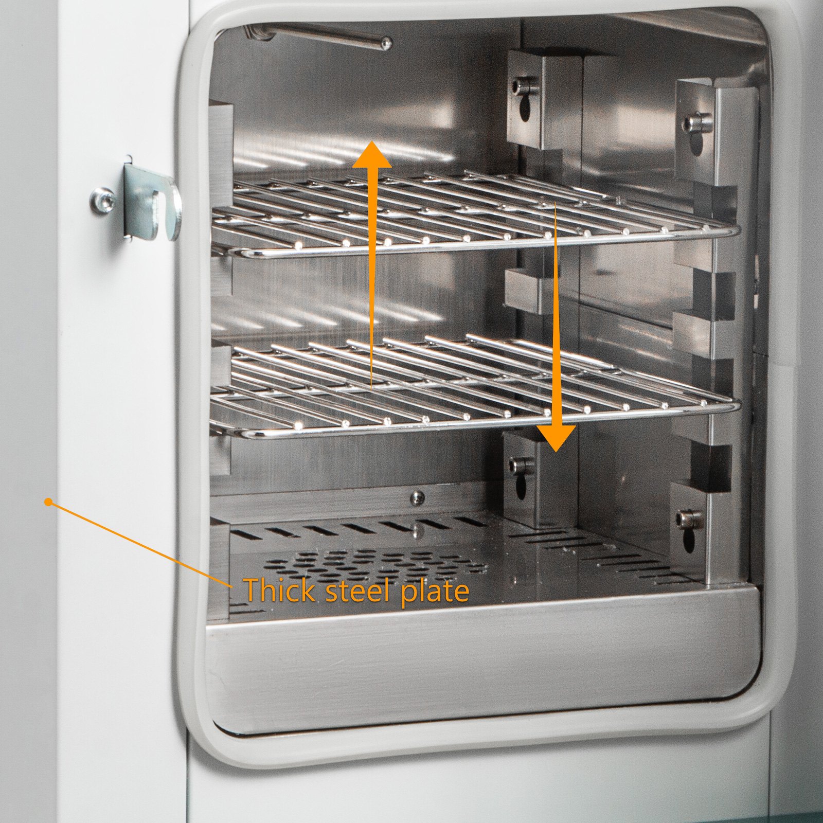 VEVOR Incubadora de laboratorio 20L Incubadora de bacterias RT-65 ℃ Incubadora digital ...