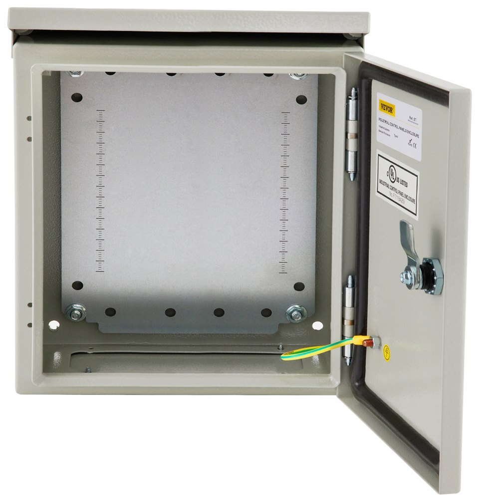Caja eléctrica VEVOR, 8'' x 8'' x 6'', caja exterior NEMA 4 certificada por UL, IP65 resistente ...