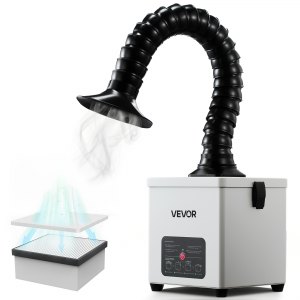 VEVOR Soldeerrookafzuiger, lasrookafzuiger met 3-traps filter ...