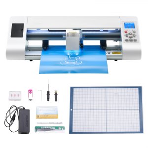 VEVOR Vinyl Cutter (snijformaat 33 cm) met automatische randdetectie en ...