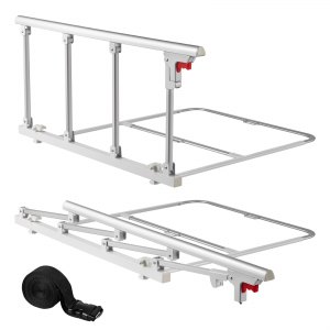VEVOR składana barierka zabezpieczająca łóżko dla seniorów, 97 cm ...