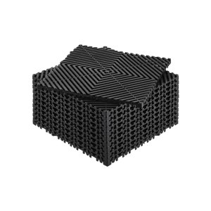 VEVOR Interlocking Drainage Mat, 12” x 12” Modular Interlocking Cushion ...