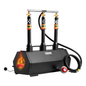 VEVOR Portable Propane Forge, 3 Burners, 2600℉ Tool and Knife Making ...