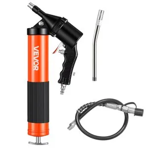 VEVOR Grease Gun, Continuous Cycle Heavy Duty 6000 PSI High Pressure ...