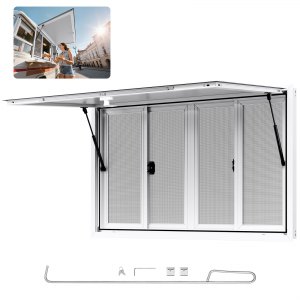 VEVOR Concession Window 53x33 in, Aluminum Alloy Service Window for ...