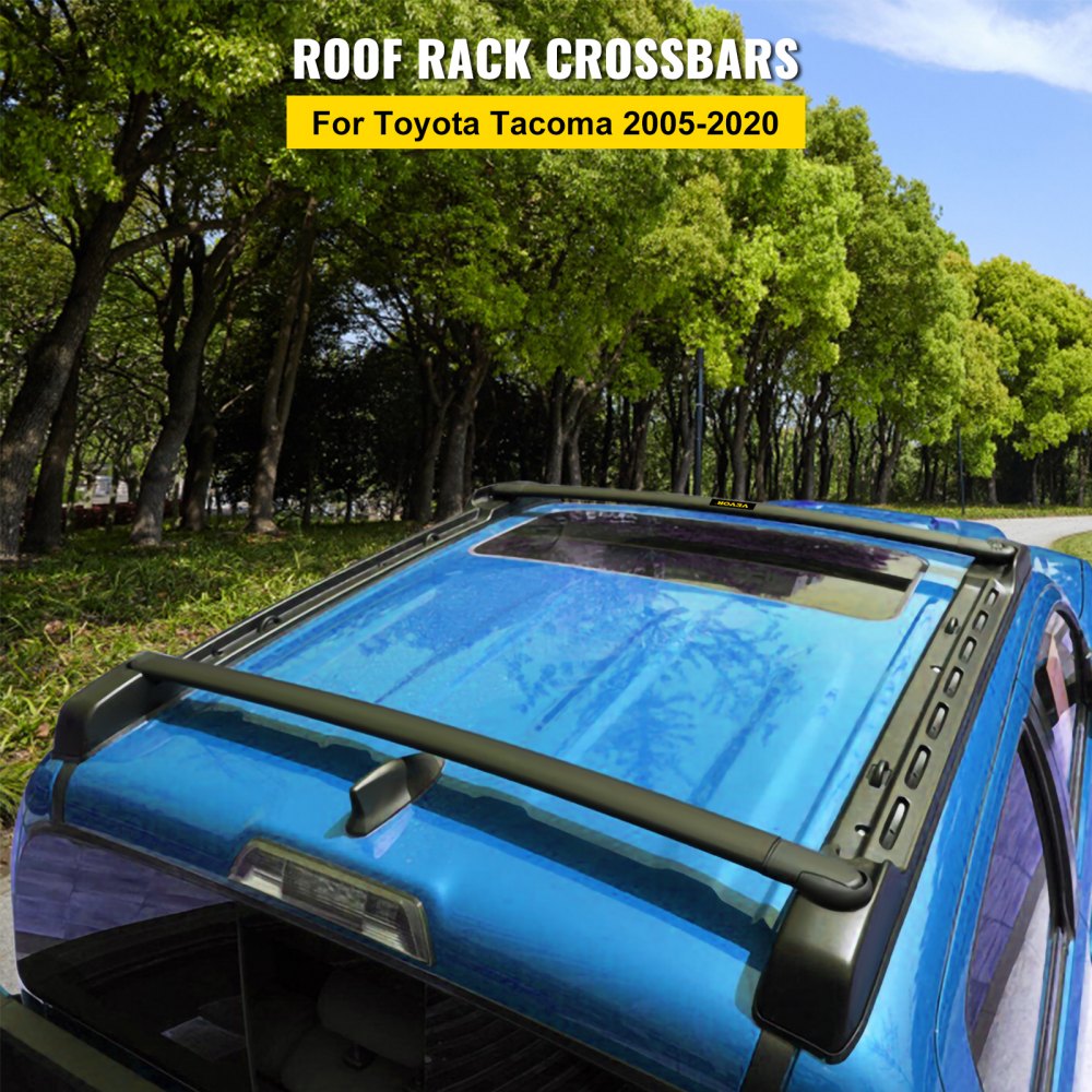 VEVOR Roof Rail Compatible with 2005-2018 Toyota Tacoma Double Cab ...
