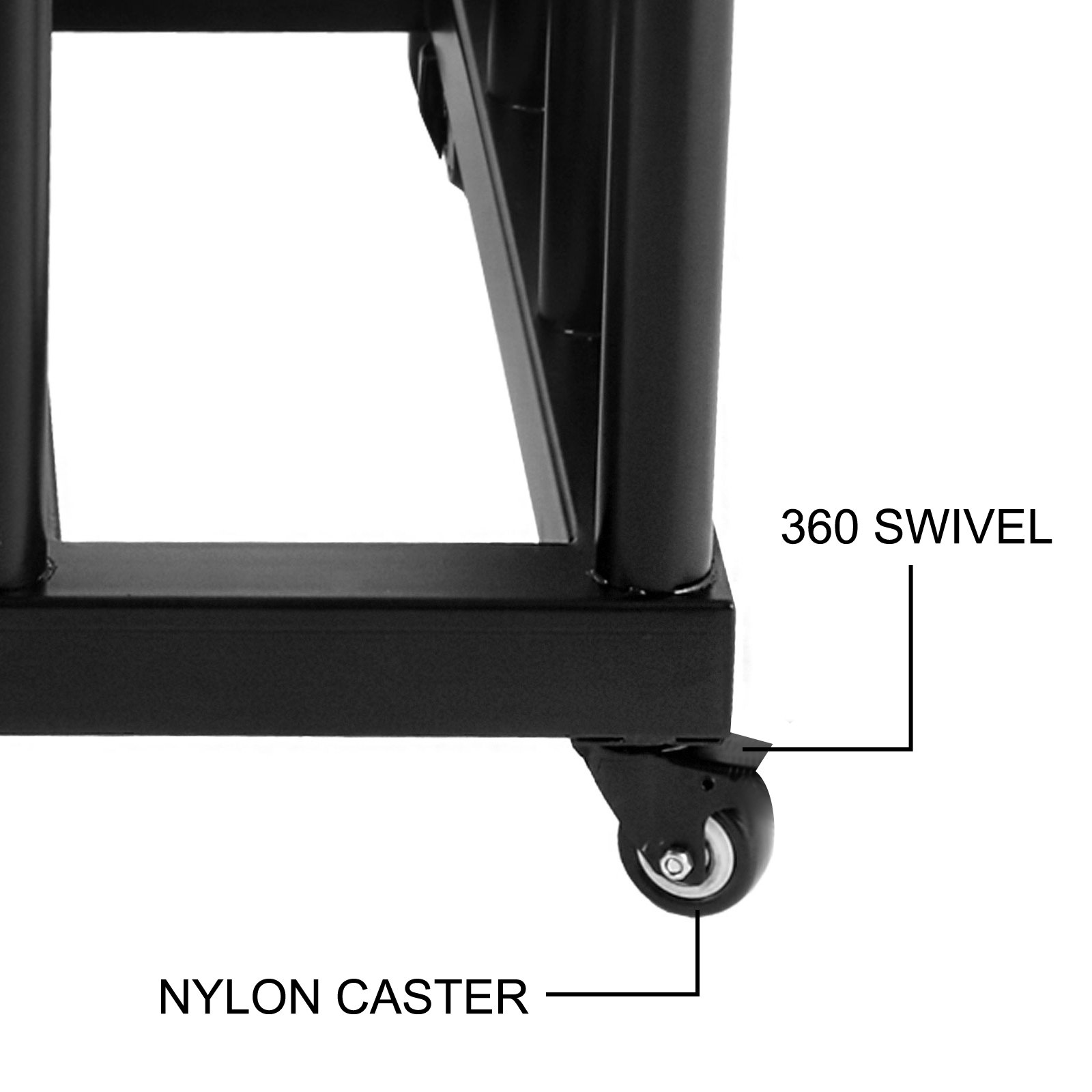 VEVOR Vinyl Cart Mobile Rack 16 Roll Capacity Vinyl Roll Rack 2" Core ...