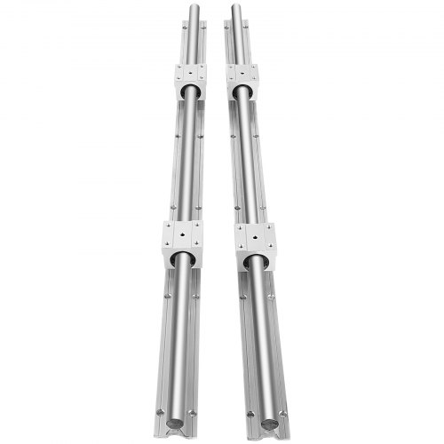 VEVOR Linear Rail, 2PCS SBR16-800mm, Linear Slide Guide 2 PCS Rail, 4 ...