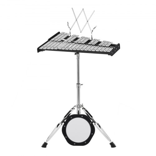 VEVOR 32 Note Glockenspiel Xylophone Bell Kit, Professional Percussion ...