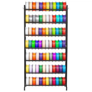 VEVOR 3D Printer Filament Storage Rack, 7 Tier Heavy Duty Storage ...