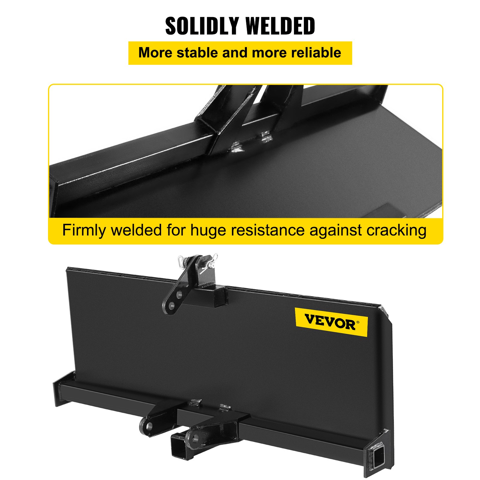 3 Point Attachment Adapter Skid Steer Trailer Hitch Front Loader Case ...