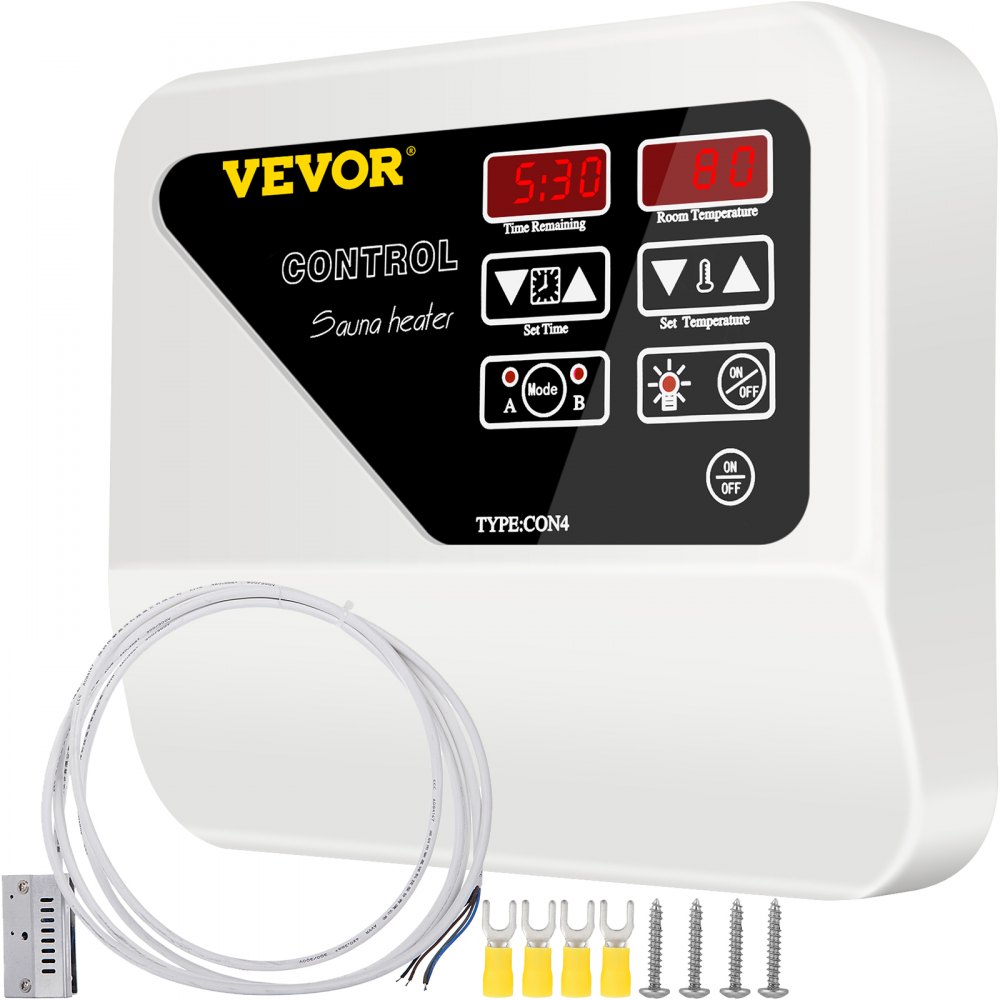 VEVOR VEVOR External Sauna Heater Controller for 3KW-9KW Sauna Heaters ...