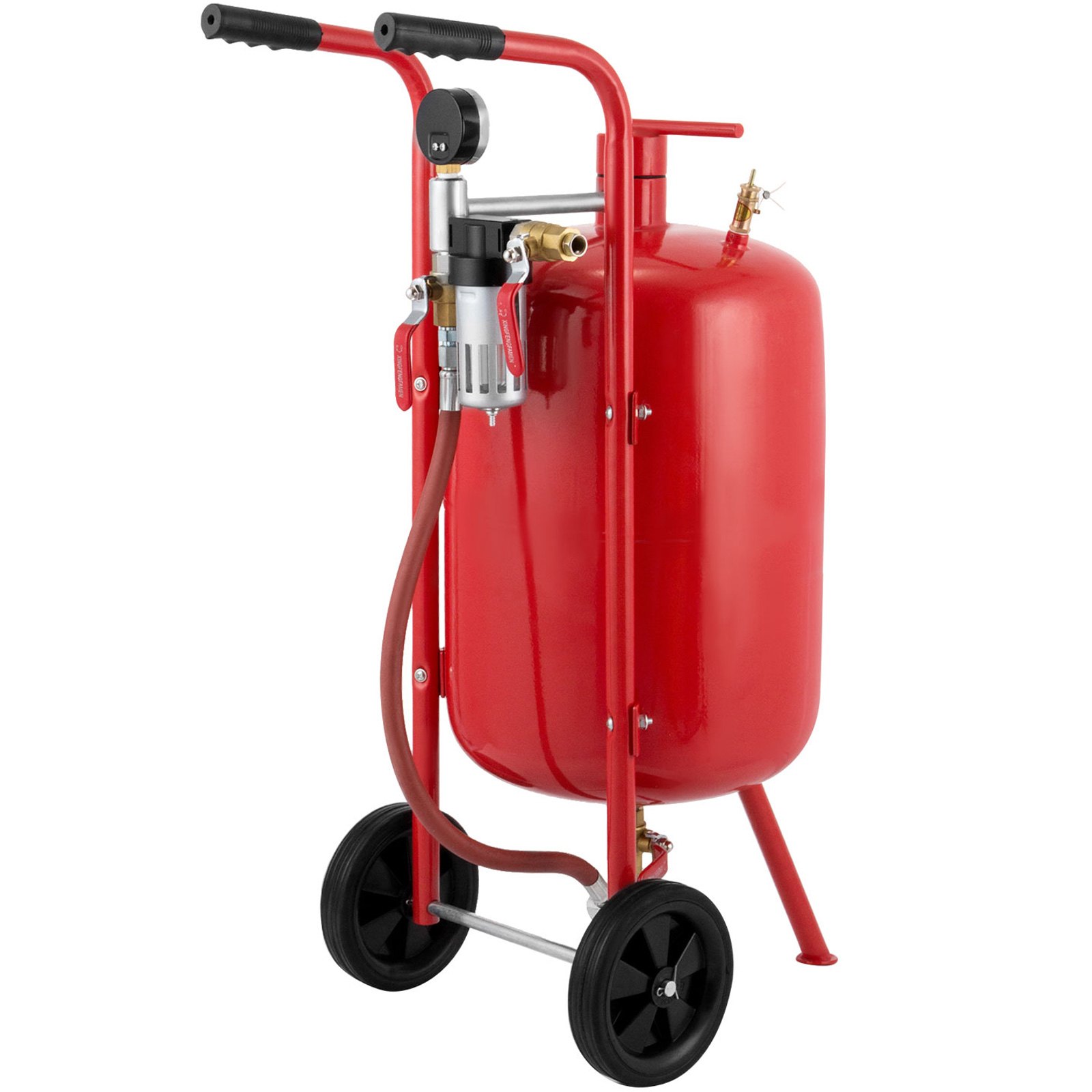 VEVOR 10Gal/40L Sandblaster Equipped w/Nozzle Shut-Off Valve Pressure ...