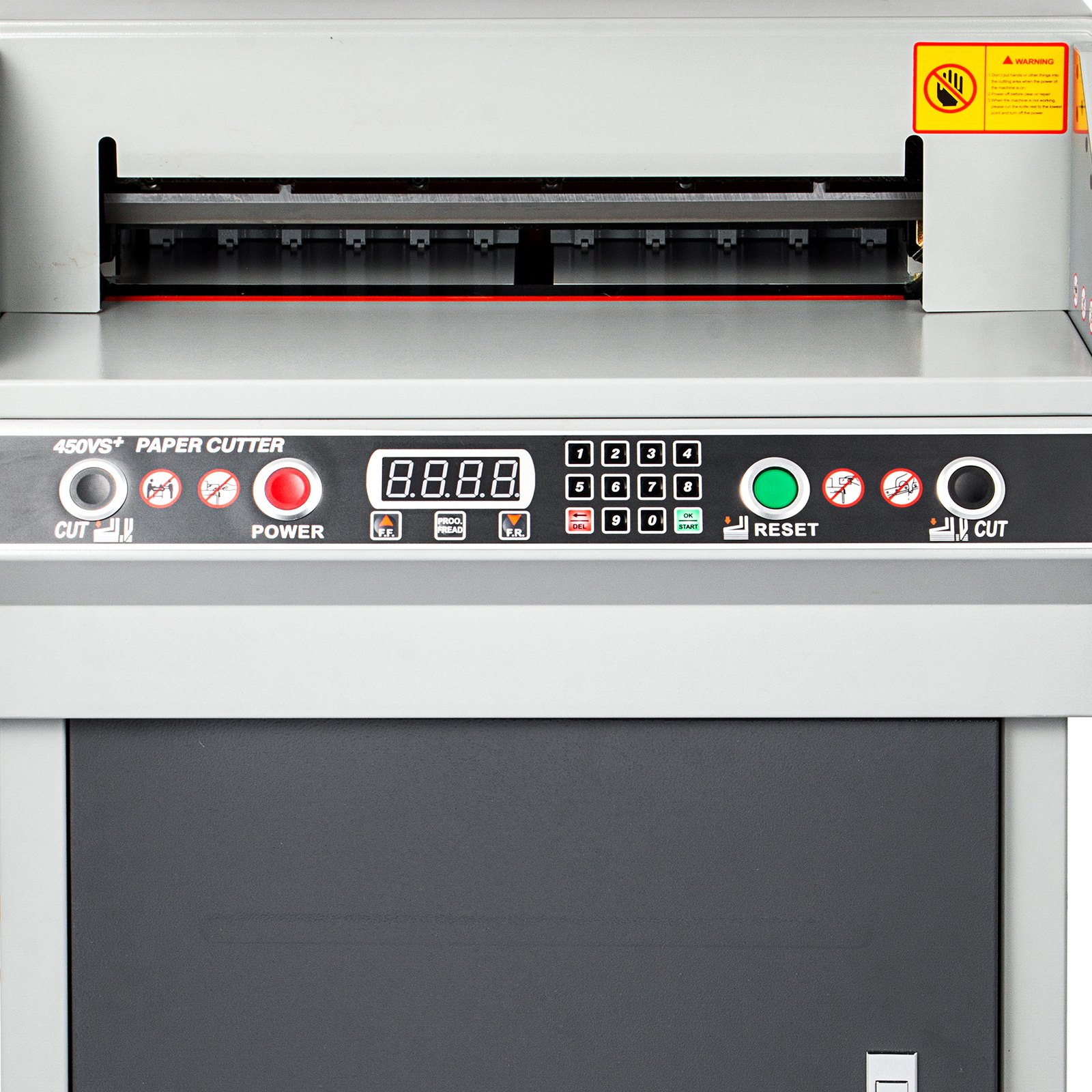 VEVOR Cortador de papel eléctrico VEVOR 450mm 17,7 pulgadas cortador de ...