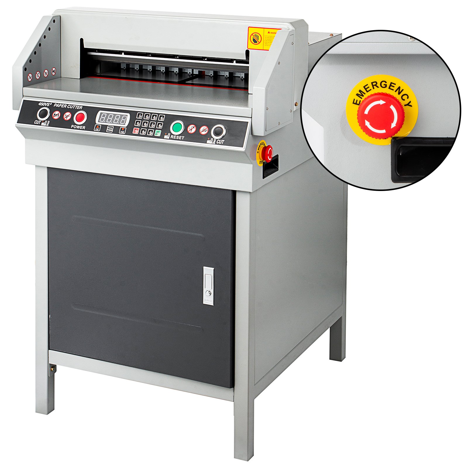 VEVOR Electric Paper Cutter 450mm 17.7 Inch Paper Cutter Guillotine ...