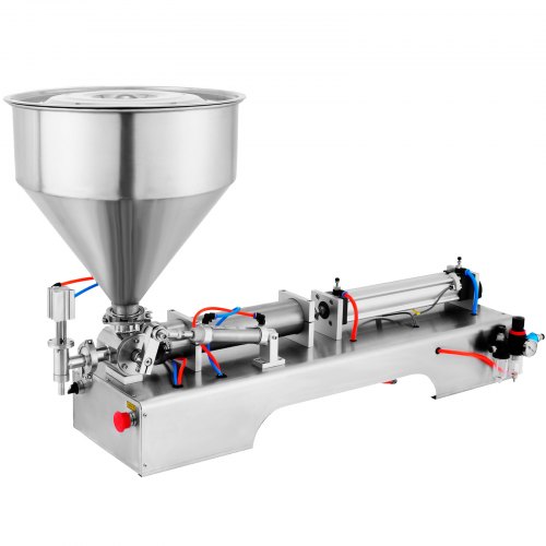 VEVOR Pneumatic Liquid Paste Filling Machine 50-500ML Volume ...