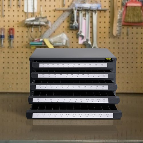 VEVOR Tap Dispenser Cabinet, Five-Drawer Tap Dispenser, Tap Organizer ...