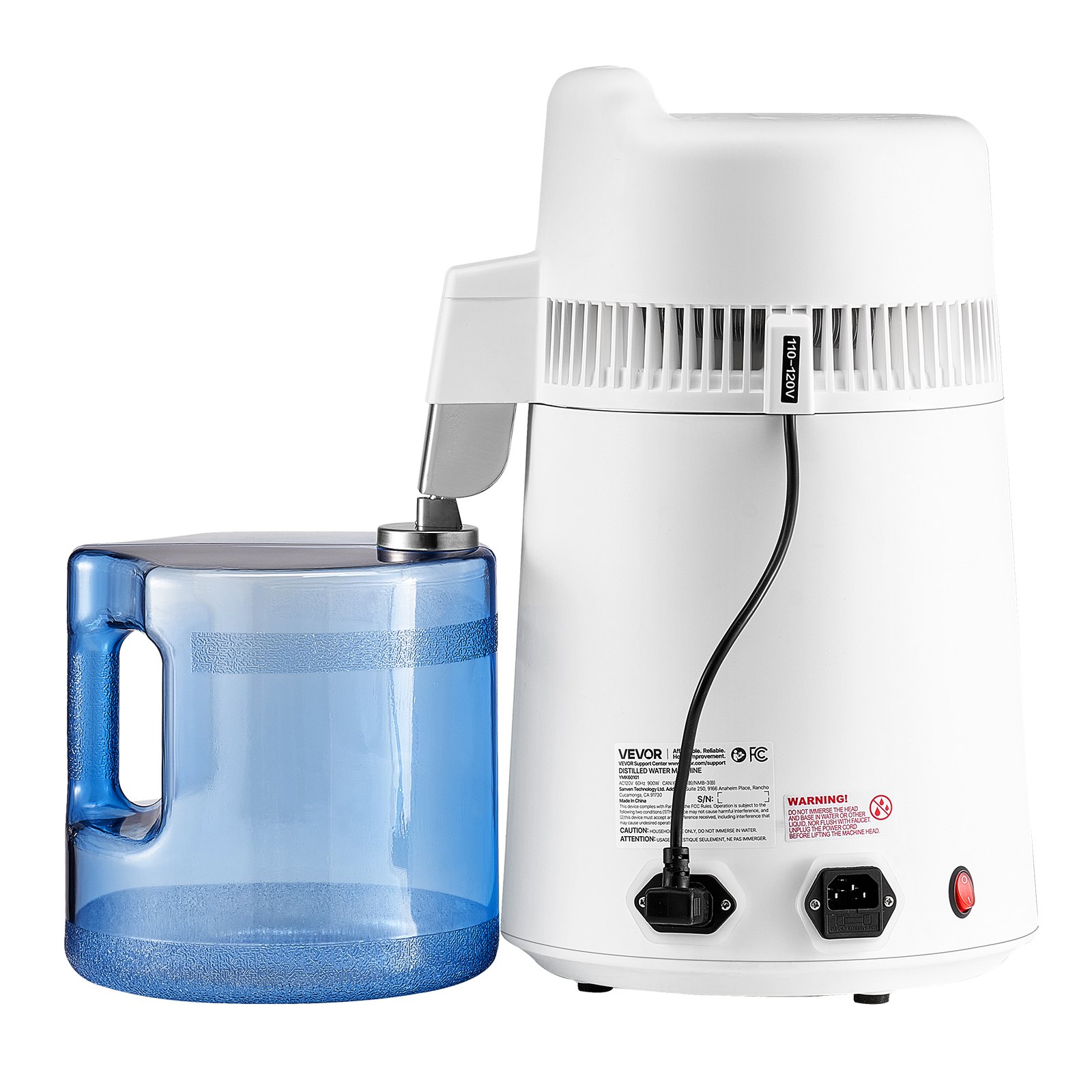 VEVOR Water Distiller for Home — Countertop Pure Water Maker