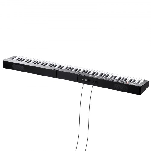 VEVOR 88 Key Digital Piano Keyboard Semi Weighted Full Size Electric ...