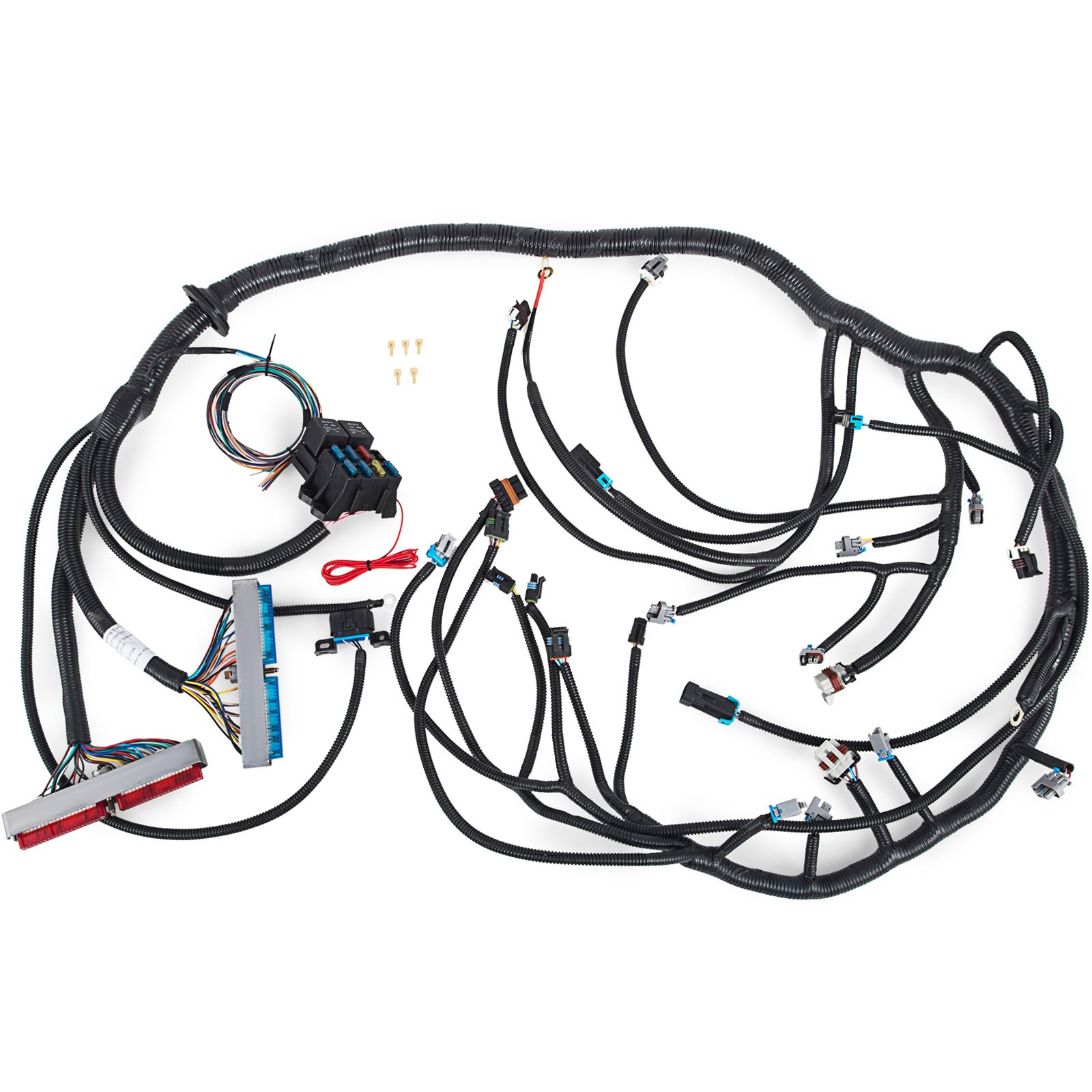 VEVOR 99-03 Standalone Wiring Harness with Mechanical Throttle Body and ...