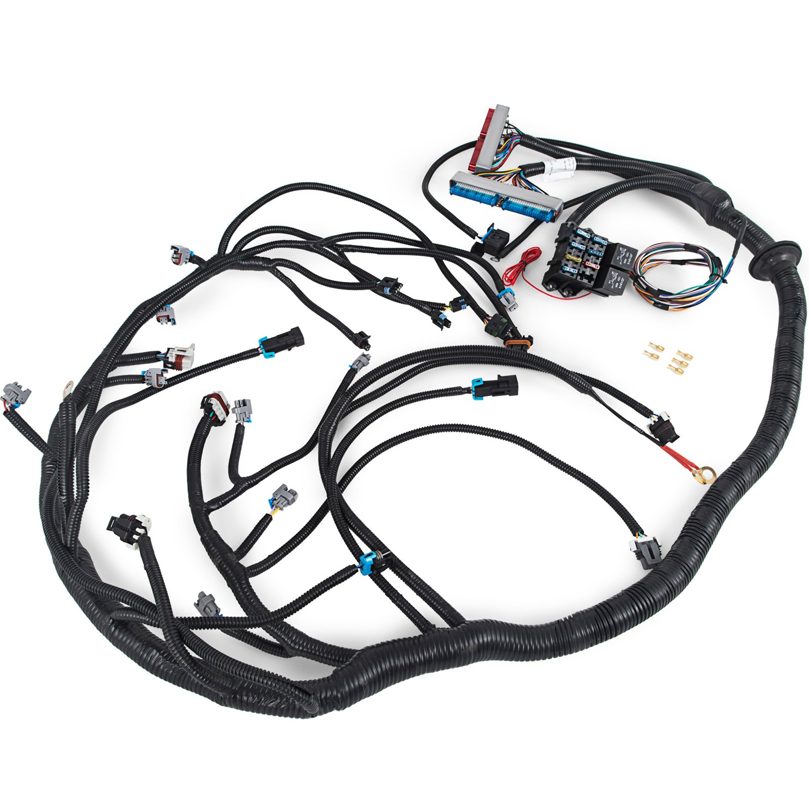 VEVOR 99-03 Standalone Wiring Harness with Mechanical Throttle Body and ...