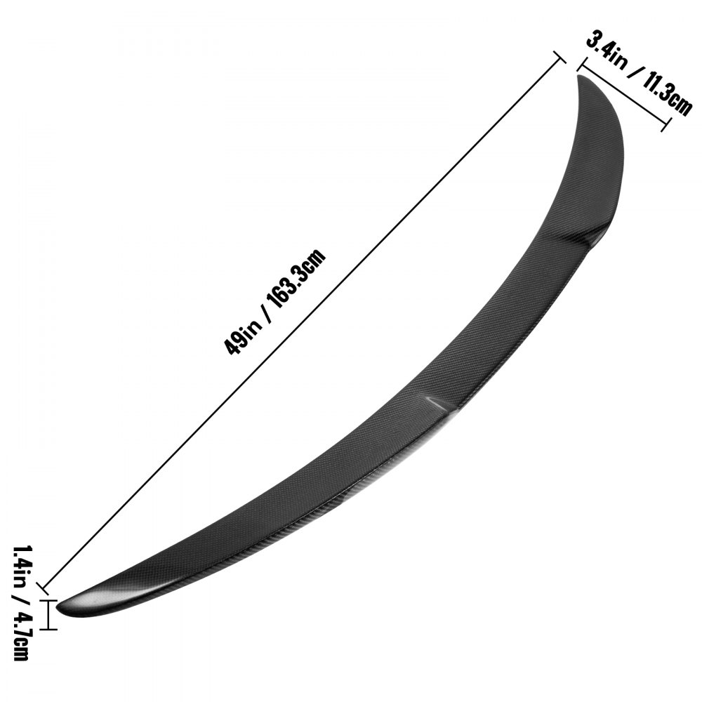VEVOR Trunk Spoiler Compatible with 2015-2020 Alfa Romeo Giulia ...