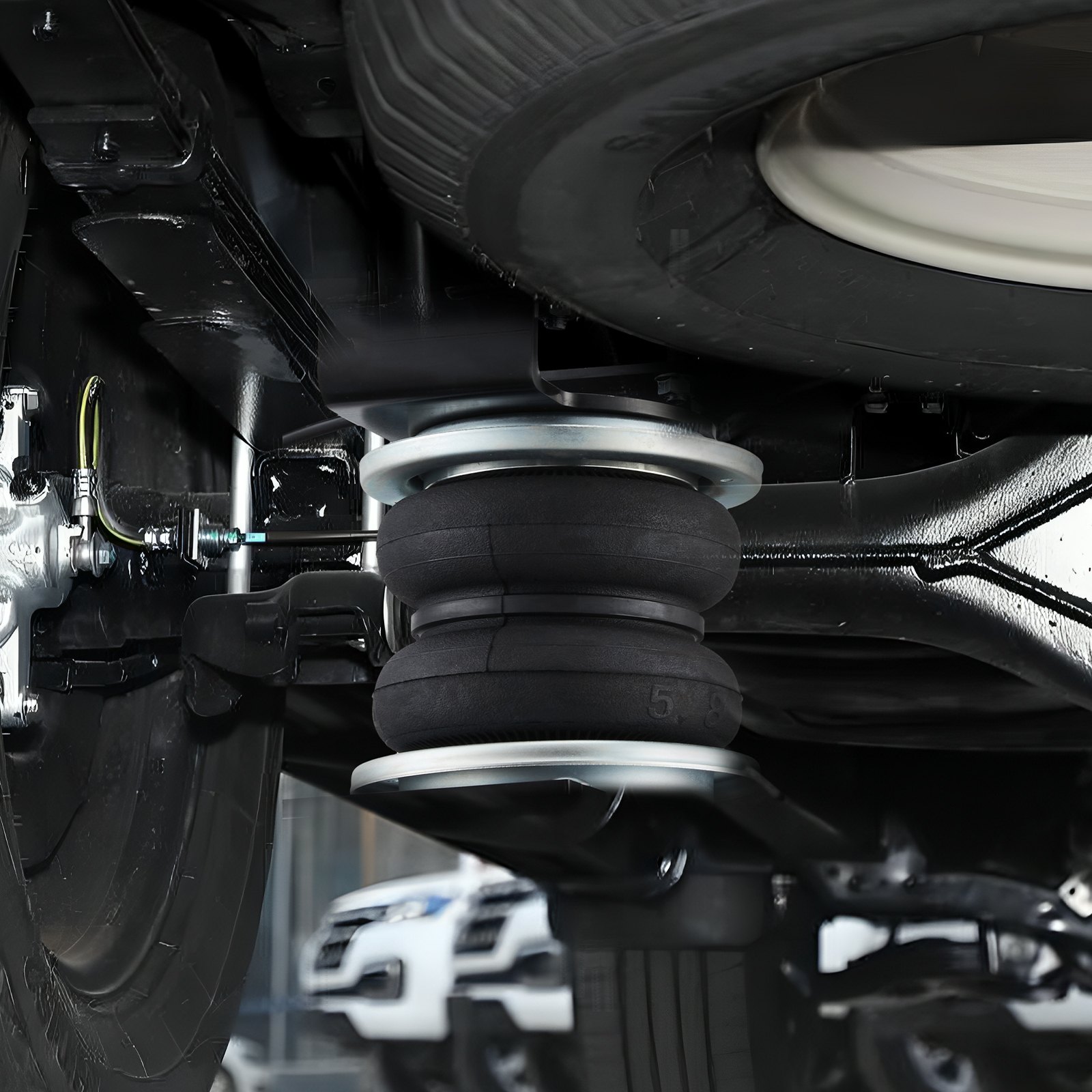VEVOR Air Bag Suspension Kit, Air Springs Suspension Bag Kit Compatible ...