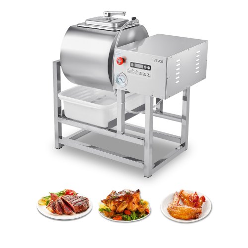 Vacuum Meat Tumbler Marinator Machine 40L for Chicken Steak Fish ...