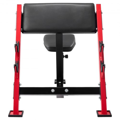 Preacher Curl Bench Adjustable Home Gym Biceps Machine Barbell ...