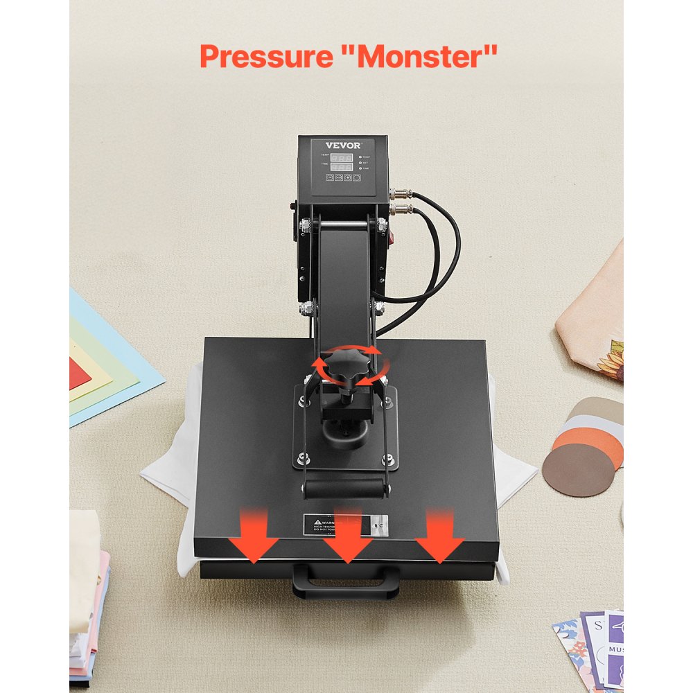 VEVOR Vinyl Heat Press – Fast & Even Heating System