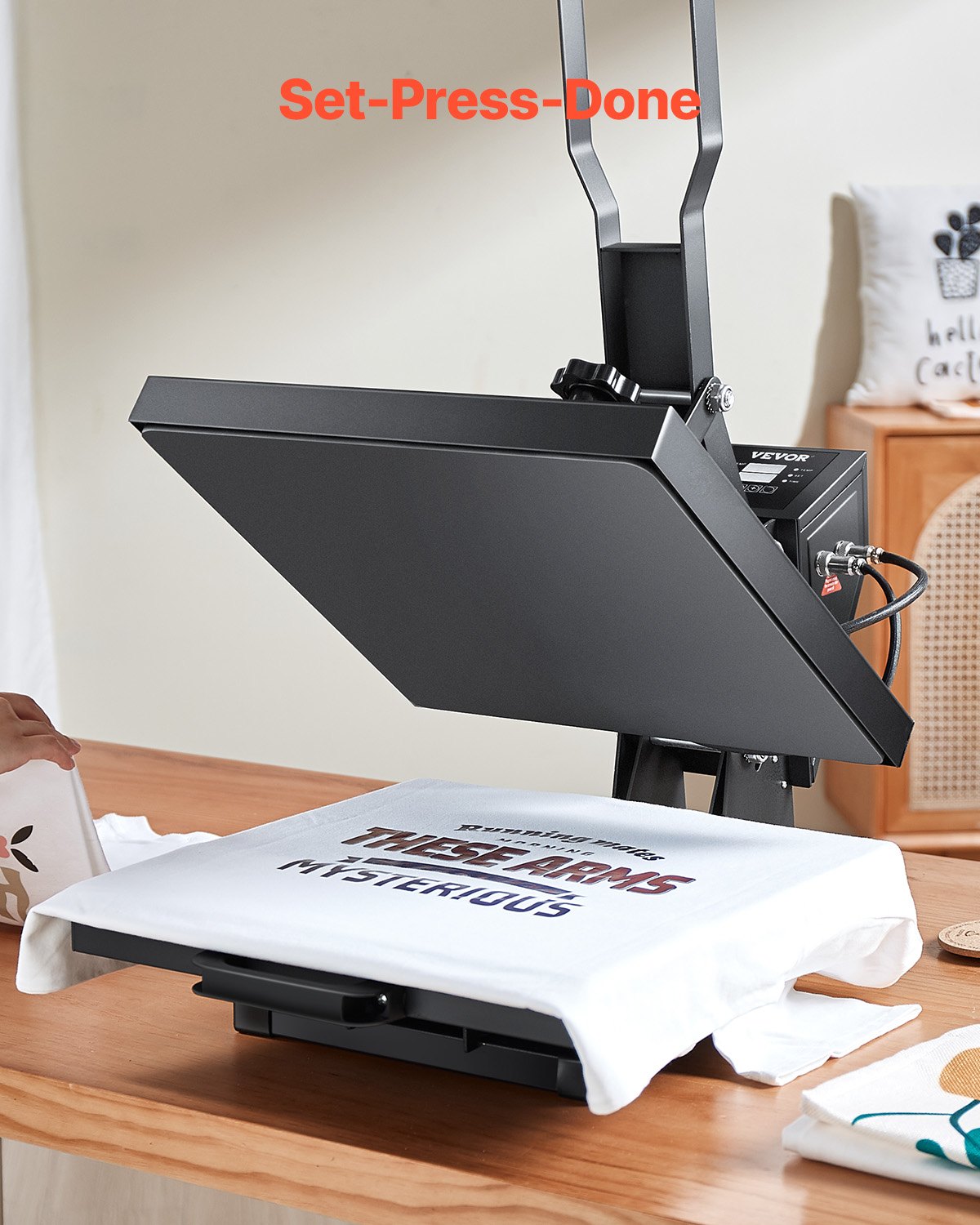 VEVOR Vinyl Heat Press – Fast & Even Heating System