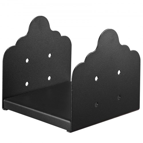 2 Pack 8x8 Post Base Brackets Wood Fence Post Anchor Inner Size 7.9x7.5 ...