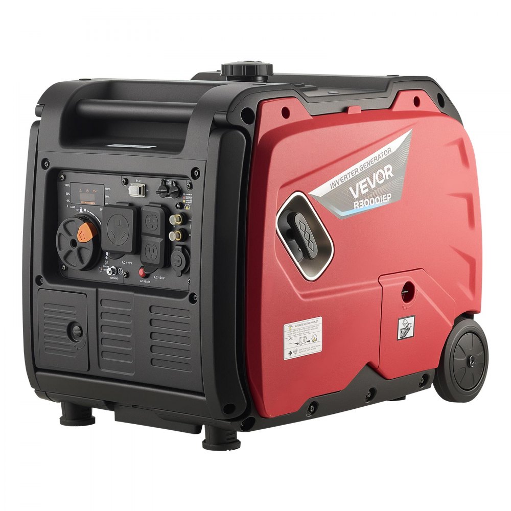 VEVOR Inverter Generator, 4200W Peak Watt Quiet Inverter Generator ...