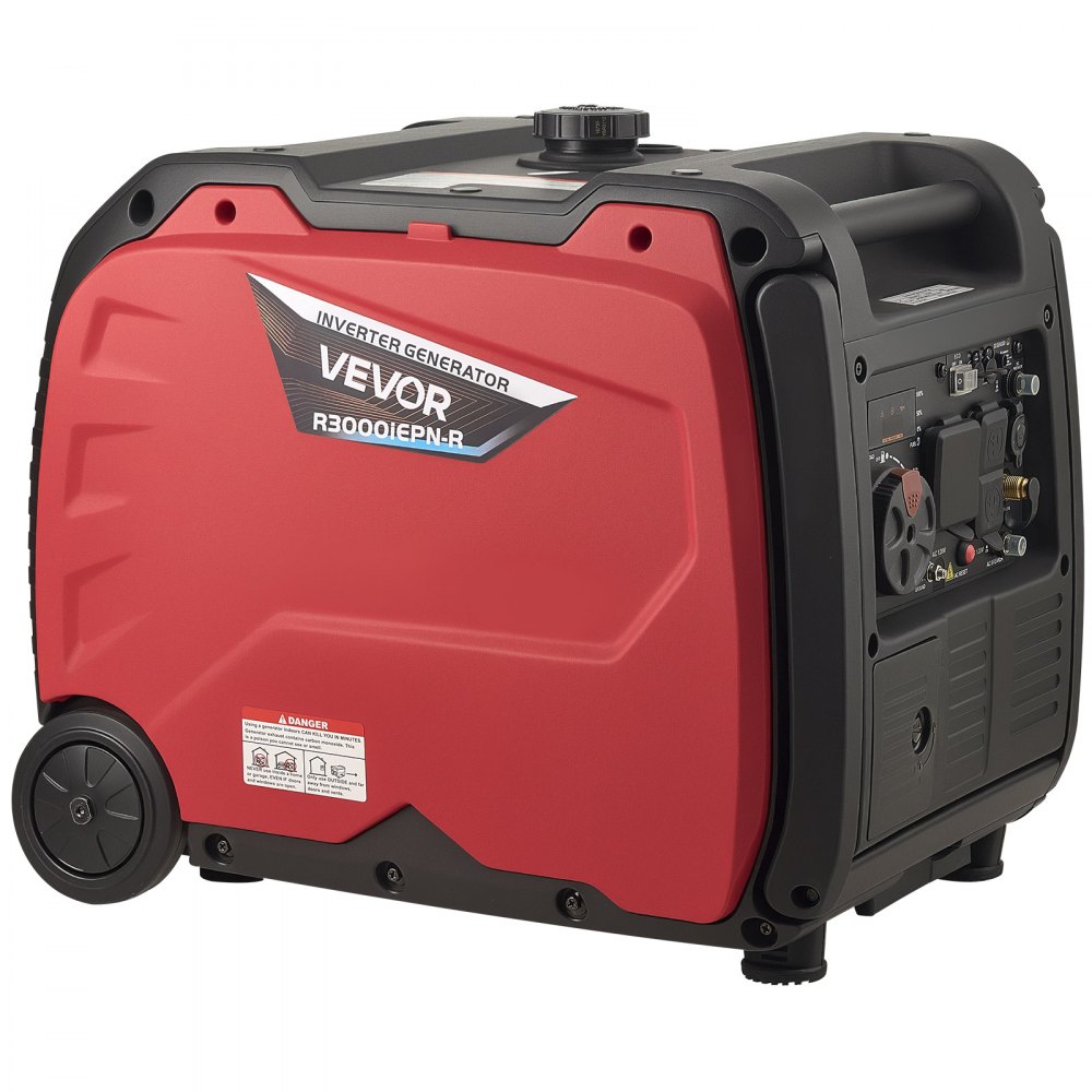 VEVOR Inverter Generator, 4200W Peak Watt Quiet Inverter Generator ...