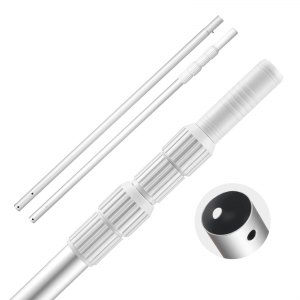 VEVOR Pool Pole, 3.4 to 12 Ft Telescoping Swimming Pool Cleaning Poles ...
