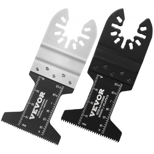VEVOR 30PCS Multi Tool Blades Kits Universal Quick Release Oscillating Saw Blades 8 Types Wood Metal Plastic Oscillating Tool Blades Fit Dewalt