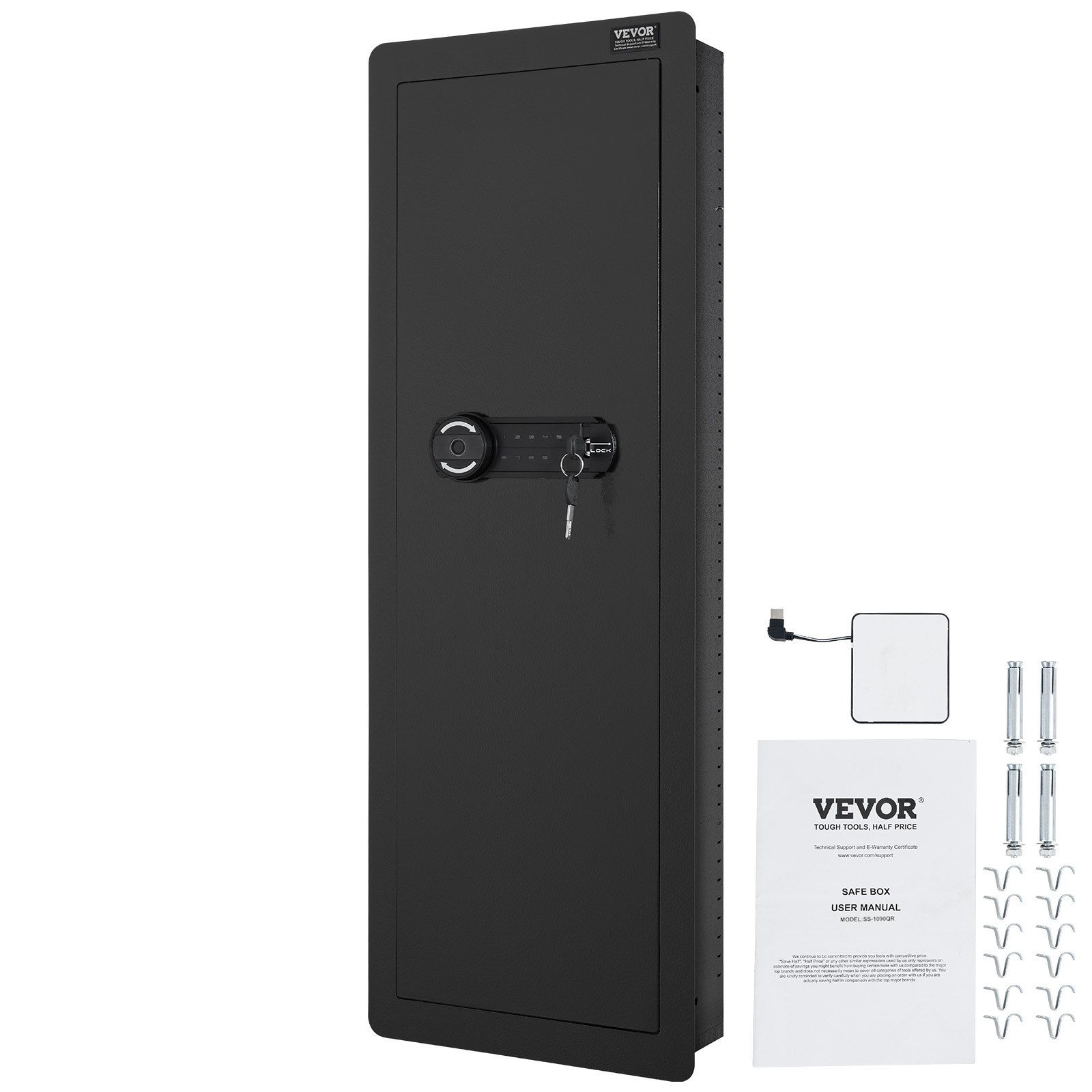 VEVOR In-Wall Gun Safe — Unique Dual-Lock Design
