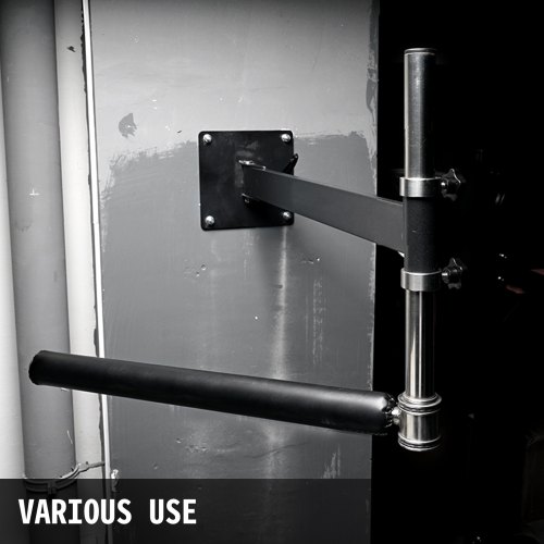 VEVOR Boxing Spinning Bar Wall Mount,Black Punching Spinning Bar for ...