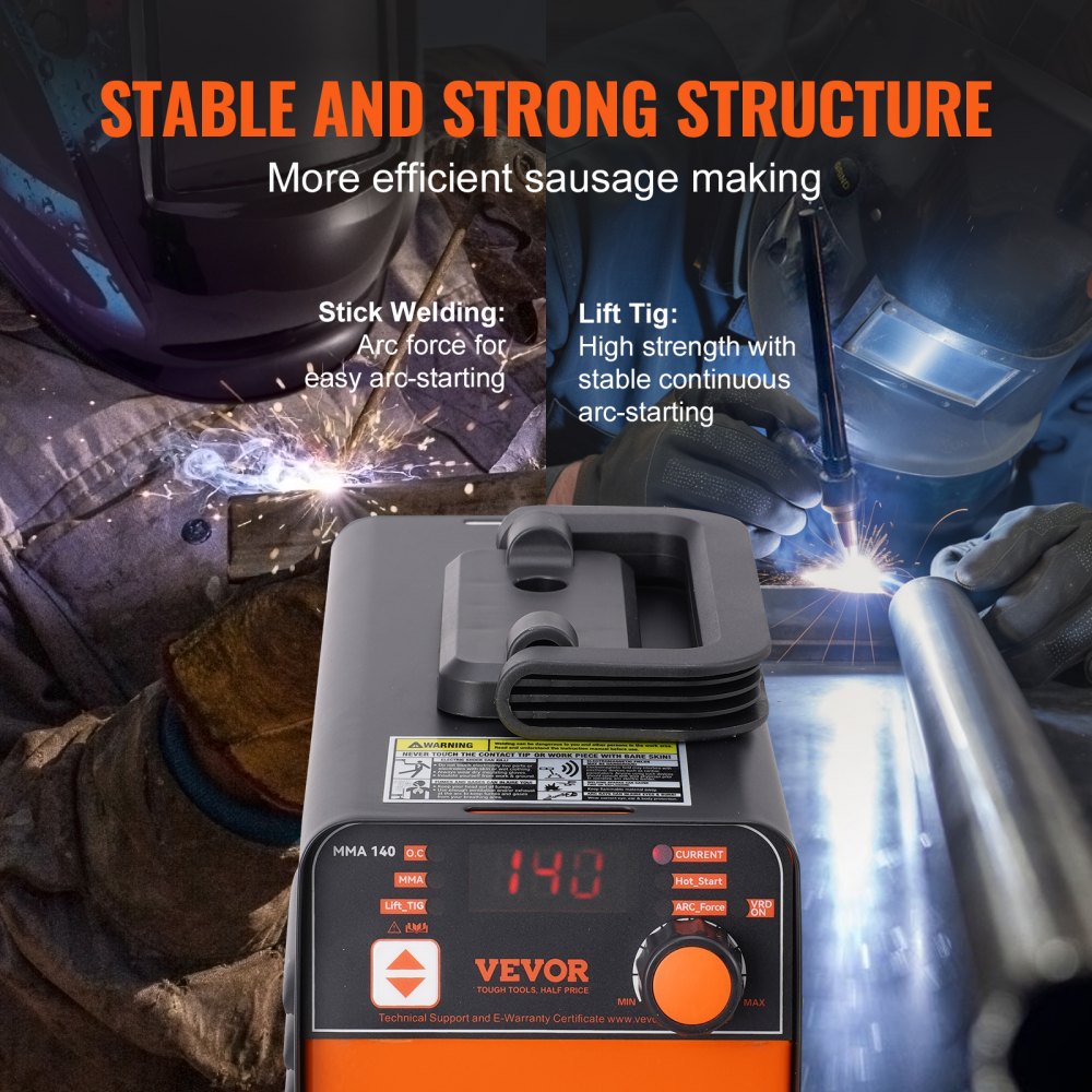 VEVOR ARC Stick Welder 110V 100A Stick/Lift TIG 2-in-1 Welding Machine ...